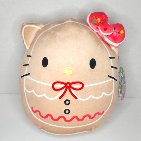 Squishmallows | Toys | Hello Kitty Gingerbread Christmas 223 Sanrio X ...